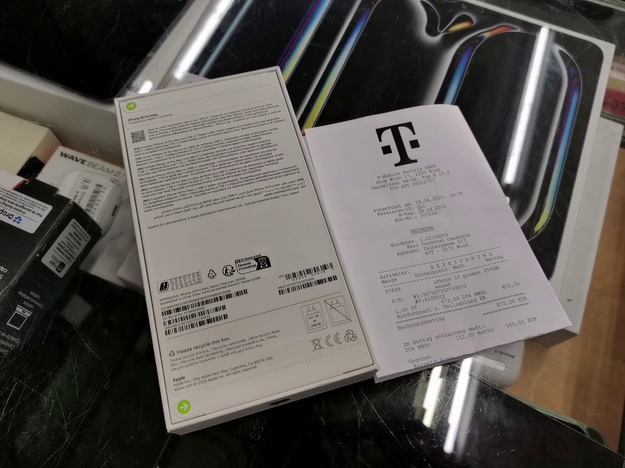 iPhone 16 Pro Max 256GB | mit Originalverpackung mit rechnung | SimLock ...