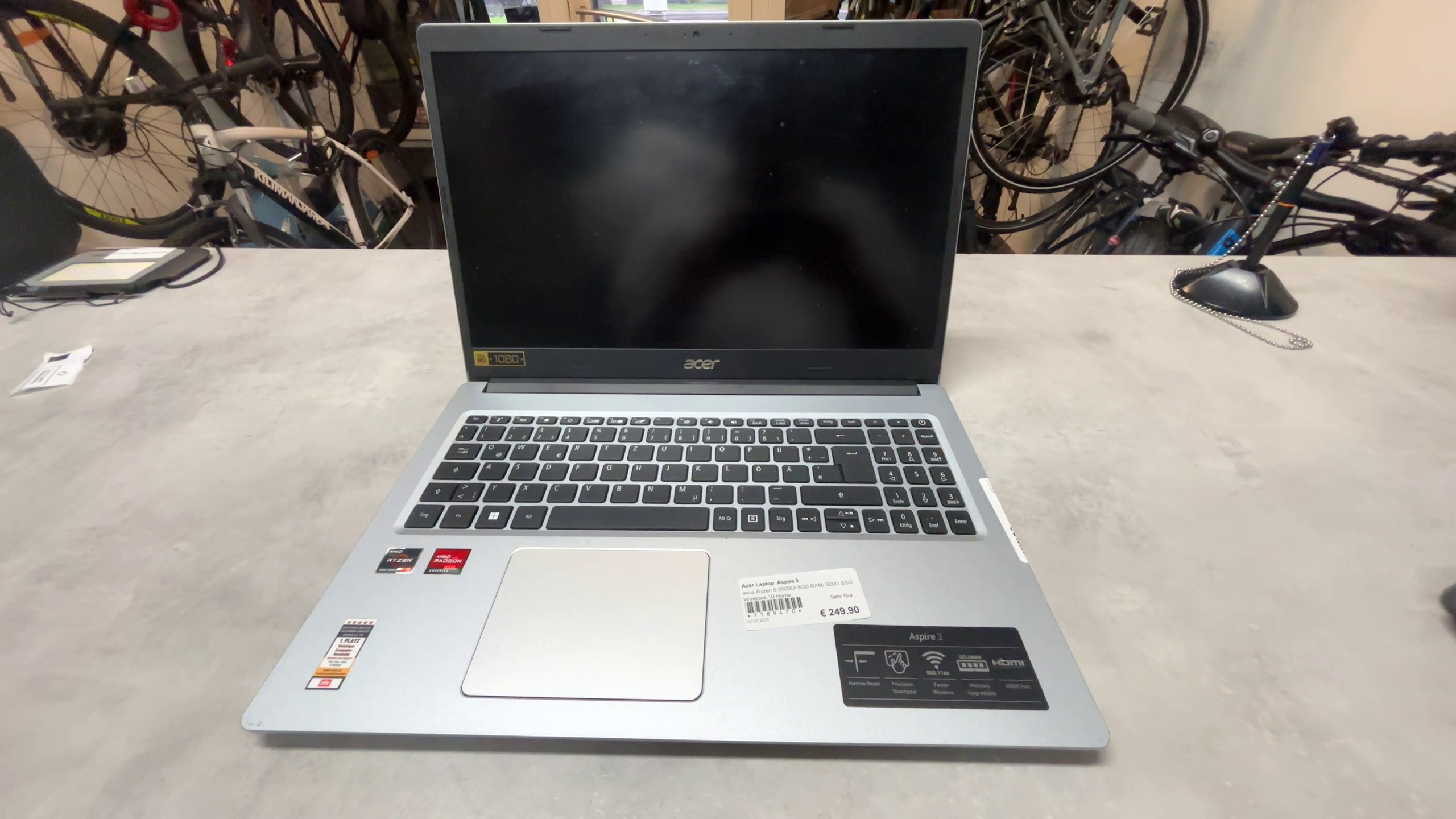 Acer Aspire 3 A315-43 N18Q13 | Ryzen 5 5500U | 8GB RAM | 512GB SSD ...